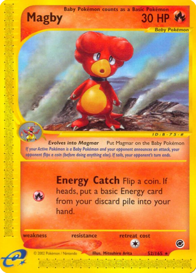 Magby (Expedition Base Set TCG) - WikiDex, la enciclopedia Pokémon