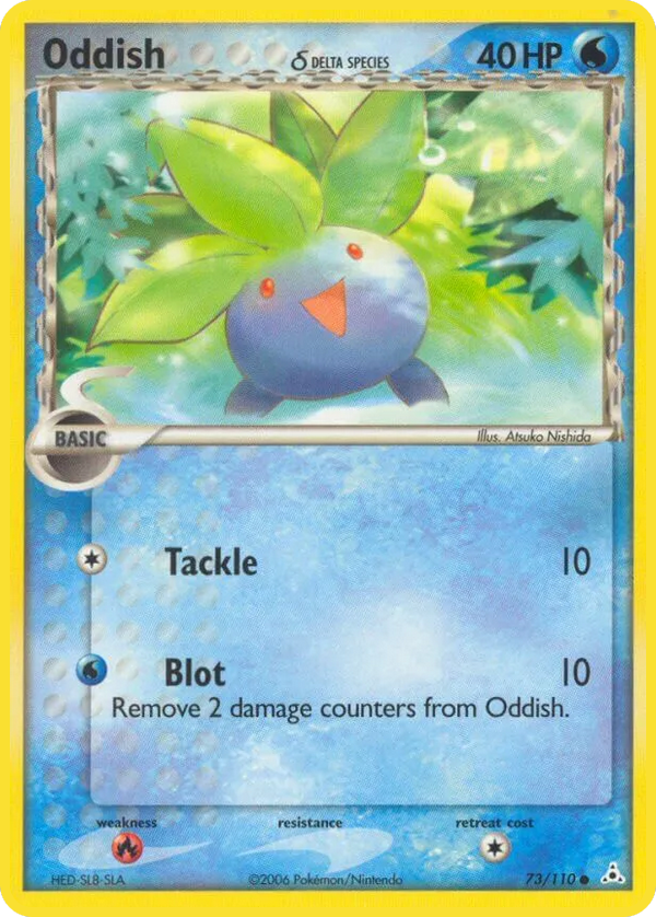 Oddish δ (Holon Phantoms TCG) - WikiDex, la enciclopedia Pokémon