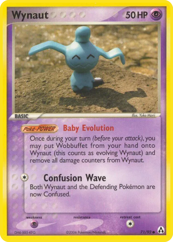 Wynaut (Legend Maker TCG) - WikiDex, la enciclopedia Pokémon