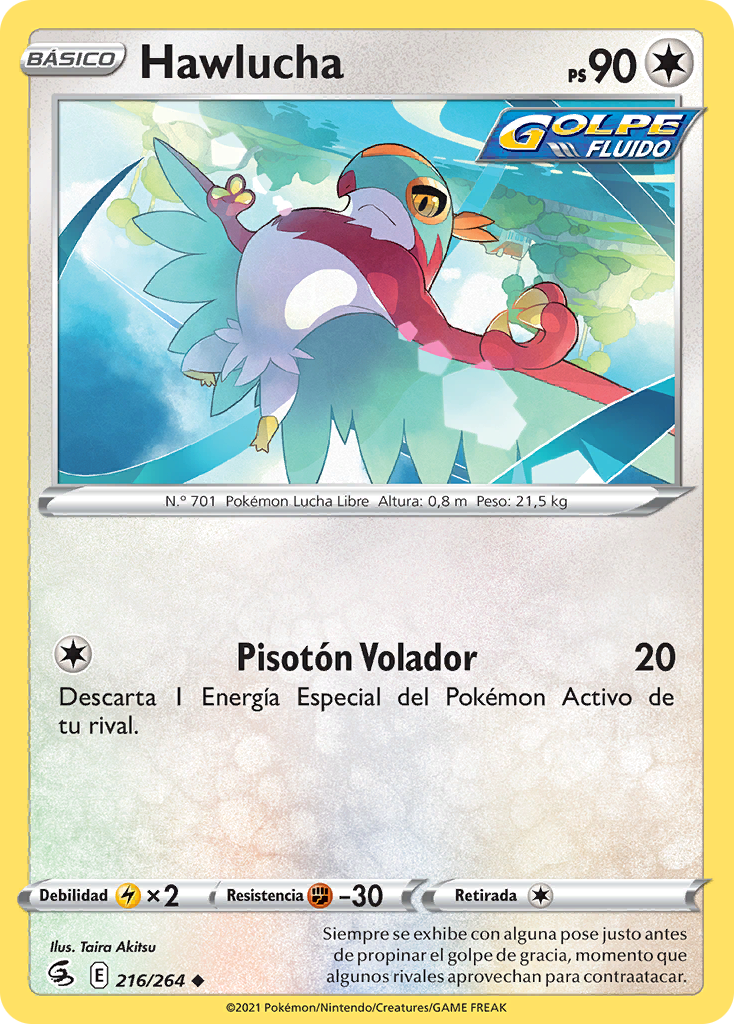 Hawlucha (Golpe Fusión TCG) - WikiDex, la enciclopedia Pokémon