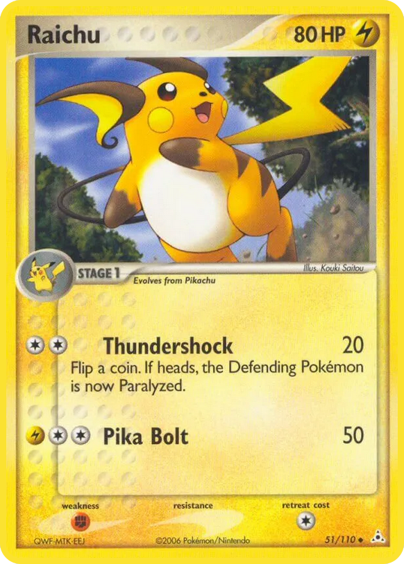 Raichu (Holon Phantoms TCG) - WikiDex, la enciclopedia Pokémon