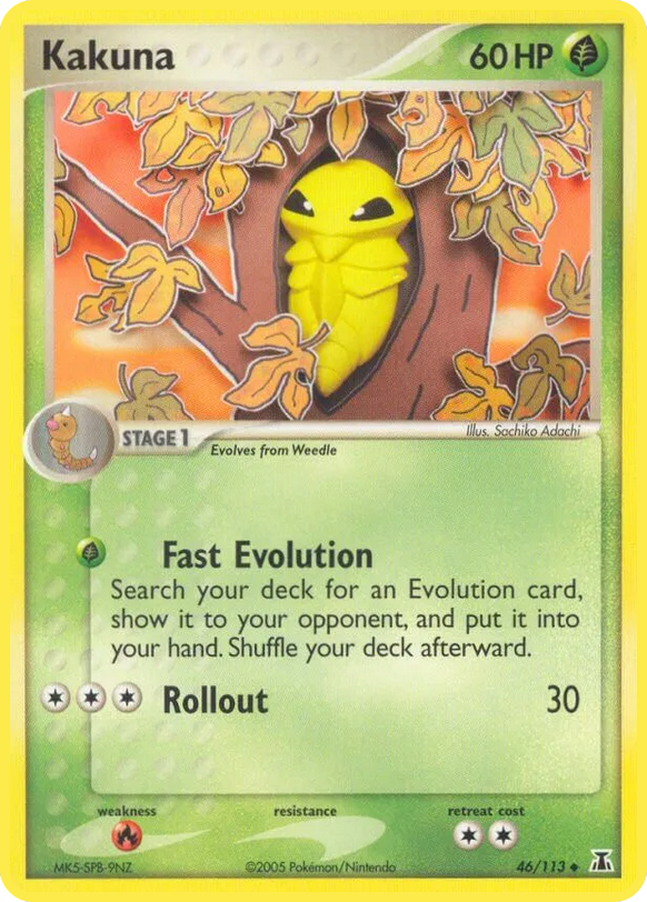 Kakuna (Delta Species TCG) - WikiDex, la enciclopedia Pokémon