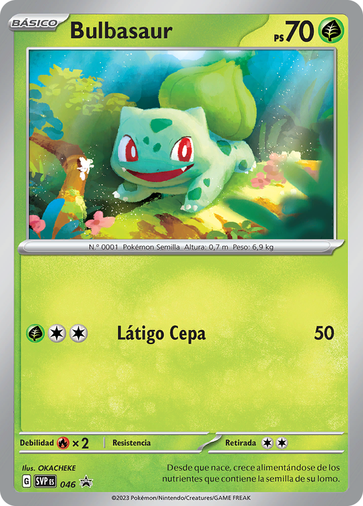 Bulbasaur (SV Promo 46 TCG) - WikiDex, la enciclopedia Pokémon