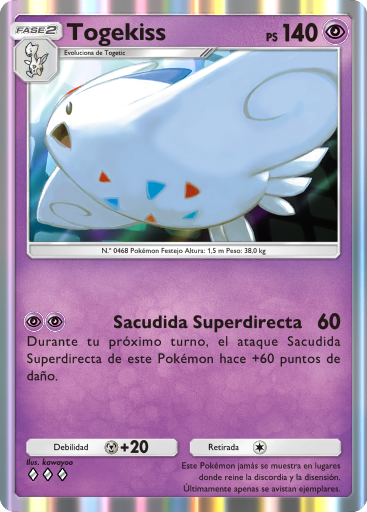 Togekiss (Pugna Espaciotemporal TCG Pocket) - WikiDex, la enciclopedia ...