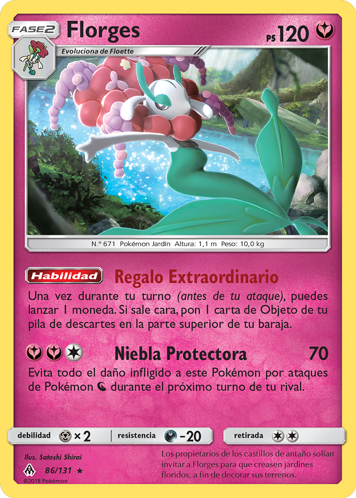 Florges (Luz Prohibida TCG) - WikiDex, la enciclopedia Pokémon