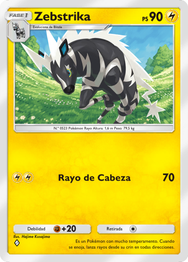 Zebstrika (Crisis Dimensional TCG Pocket) - WikiDex, la enciclopedia ...