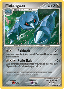 Metang (Despertar de las Leyendas 65 TCG) - WikiDex, la enciclopedia ...