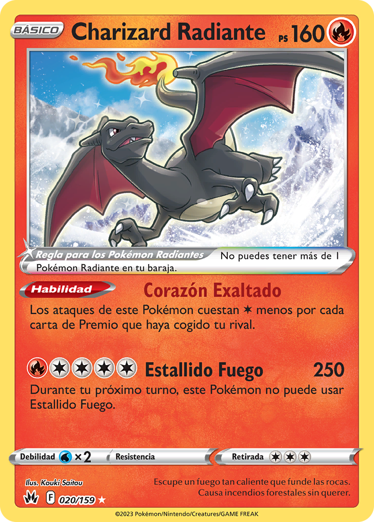 Archivo:Charizard Radiante (Cenit Supremo TCG).png - WikiDex, la ...