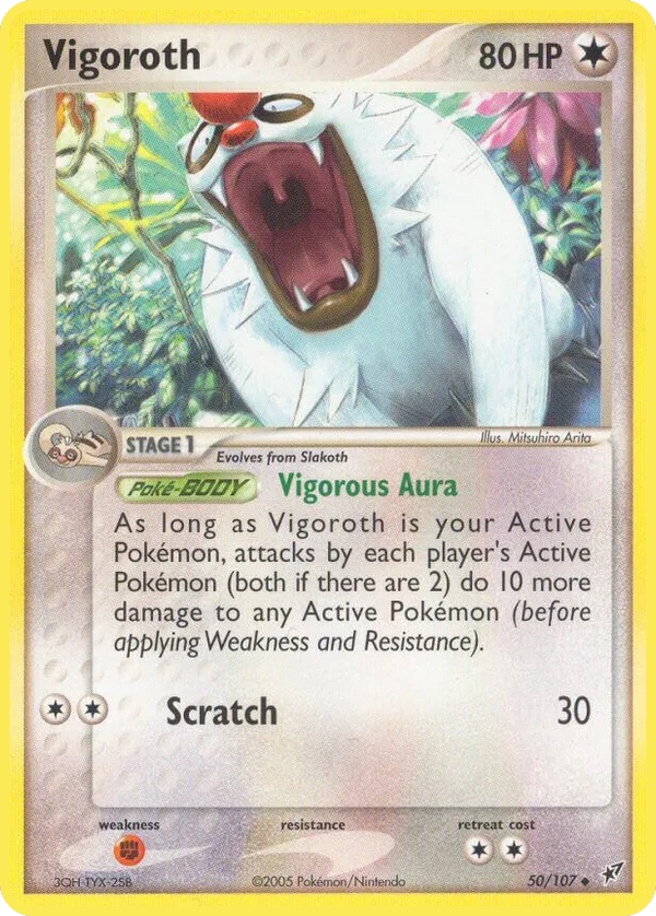 Vigoroth (Deoxys TCG) - WikiDex, la enciclopedia Pokémon