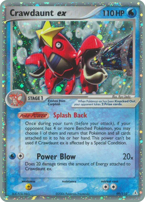 Crawdaunt-ex (Holon Phantoms TCG) - WikiDex, la enciclopedia Pokémon