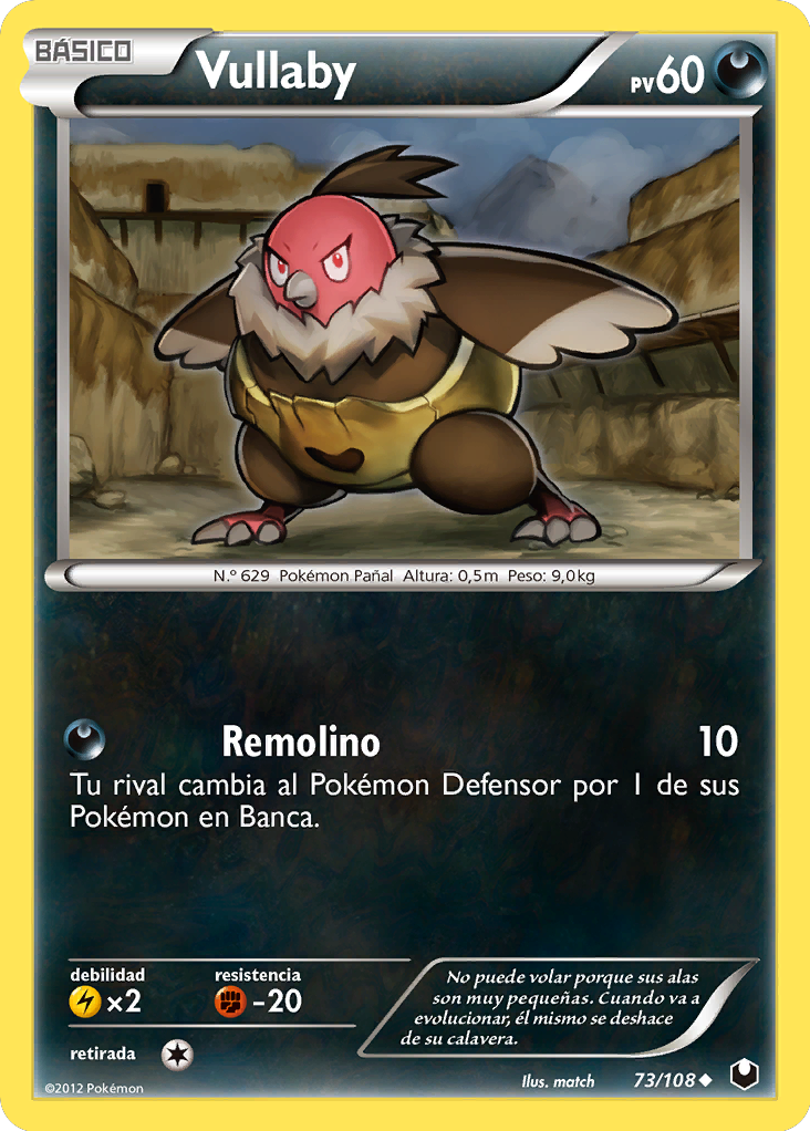 Vullaby (Oscuros Exploradores TCG) - WikiDex, la enciclopedia Pokémon