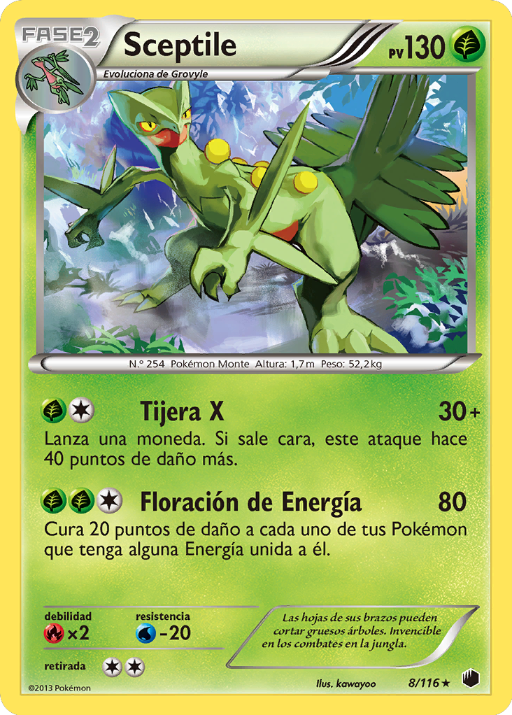 Sceptile (Glaciación Plasma TCG) - WikiDex, la enciclopedia Pokémon