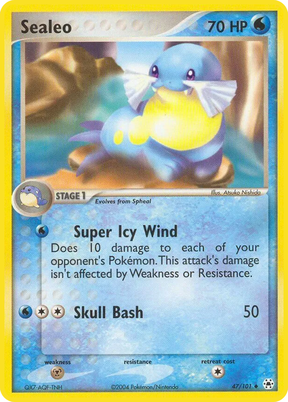 Sealeo (Hidden Legends TCG) - WikiDex, la enciclopedia Pokémon