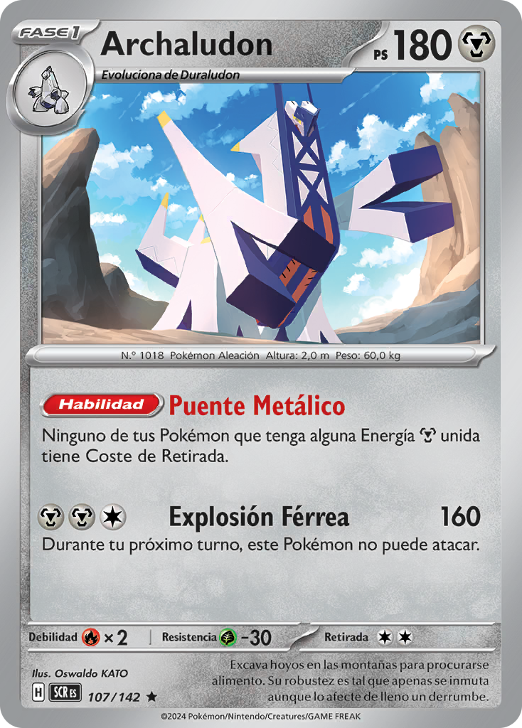 Archaludon (Corona Astral TCG) - WikiDex, la enciclopedia Pokémon