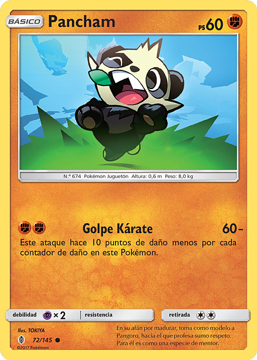 Pancham (Albor de Guardianes TCG) - WikiDex, la enciclopedia Pokémon
