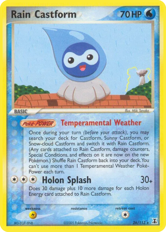Rain Castform (Delta Species TCG) - WikiDex, la enciclopedia Pokémon