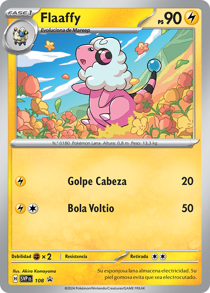 Flaaffy (SV Promo 108 TCG) - WikiDex, la enciclopedia Pokémon