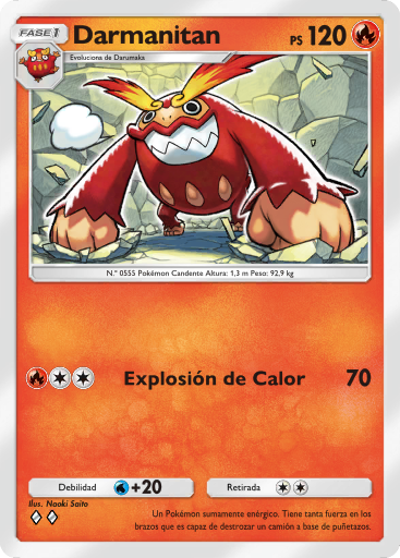 Darmanitan (Saber Marino y Celeste TCG Pocket) - WikiDex, la ...