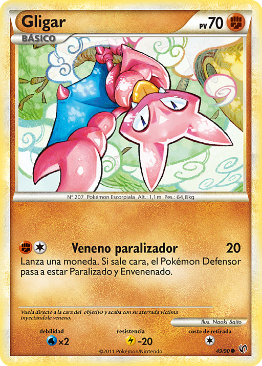 Gligar (Intrépidos TCG) - WikiDex, la enciclopedia Pokémon