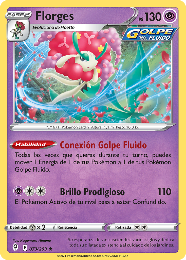 Florges (Cielos Evolutivos TCG) - WikiDex, la enciclopedia Pokémon