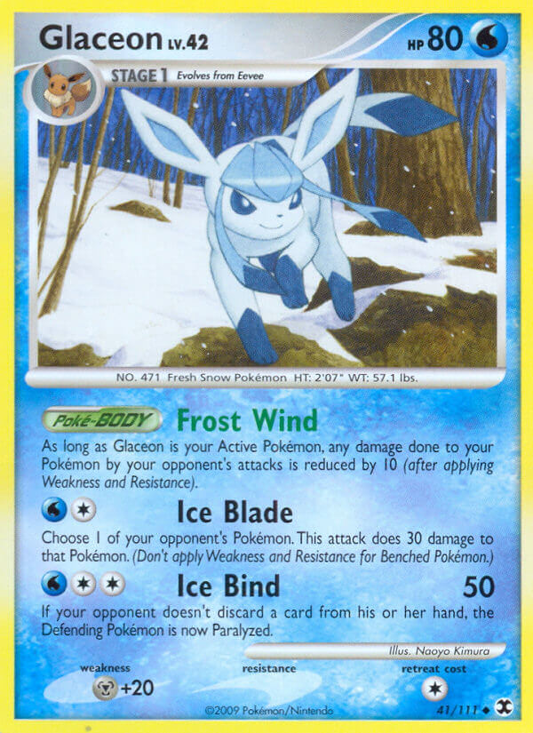 Glaceon (Rising Rivals TCG) - WikiDex, la enciclopedia Pokémon
