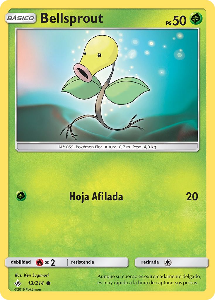 Bellsprout (Vínculos Indestructibles TCG) - WikiDex, la enciclopedia ...