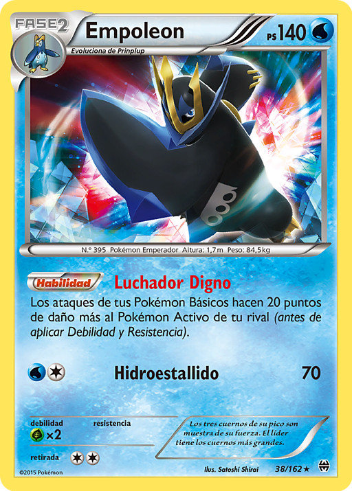 Empoleon (TURBOimpulso TCG) - WikiDex, la enciclopedia Pokémon