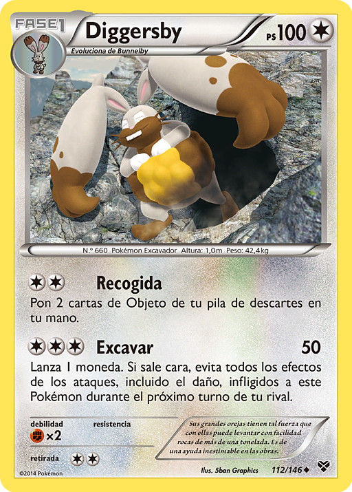 Diggersby (XY TCG) - WikiDex, la enciclopedia Pokémon