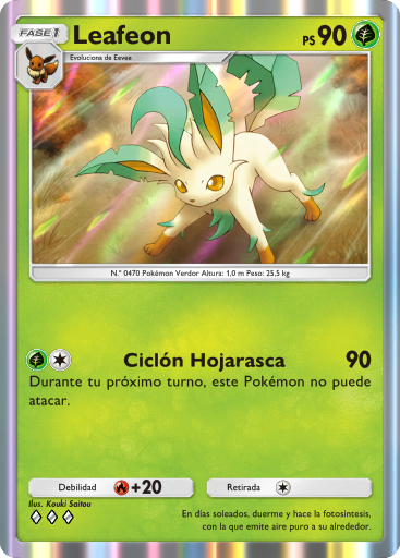 Leafeon (Pugna Espaciotemporal TCG Pocket) - WikiDex, la enciclopedia ...