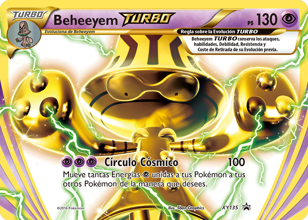 Beheeyem TURBO (XY Promo 135 TCG) - WikiDex, la enciclopedia Pokémon