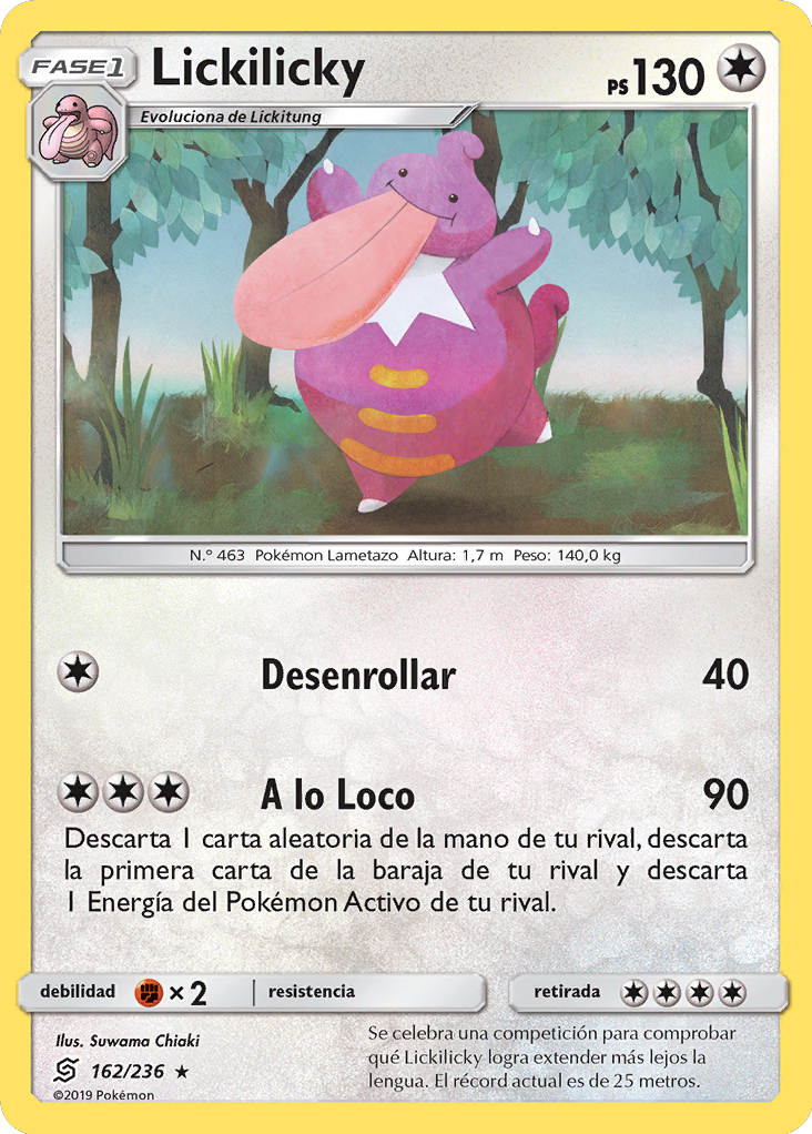 Lickilicky (Mentes Unidas TCG) - WikiDex, la enciclopedia Pokémon