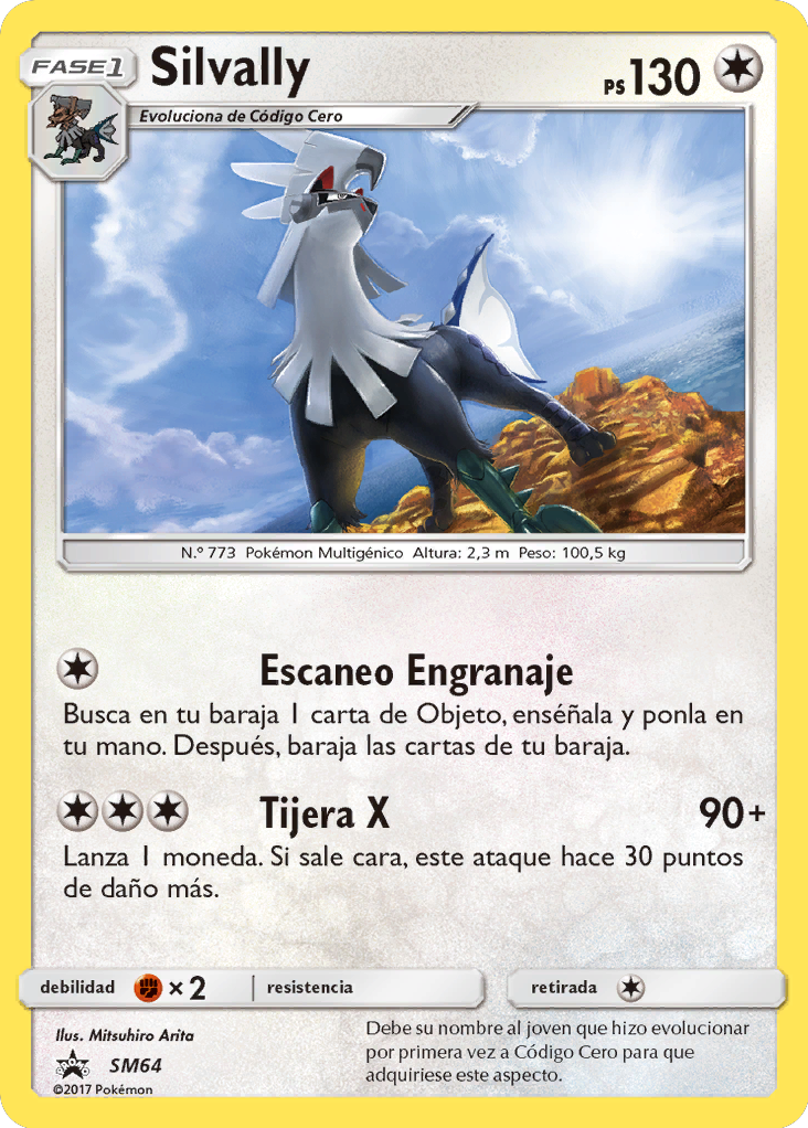 Silvally (SM Promo 64 TCG) - WikiDex, la enciclopedia Pokémon