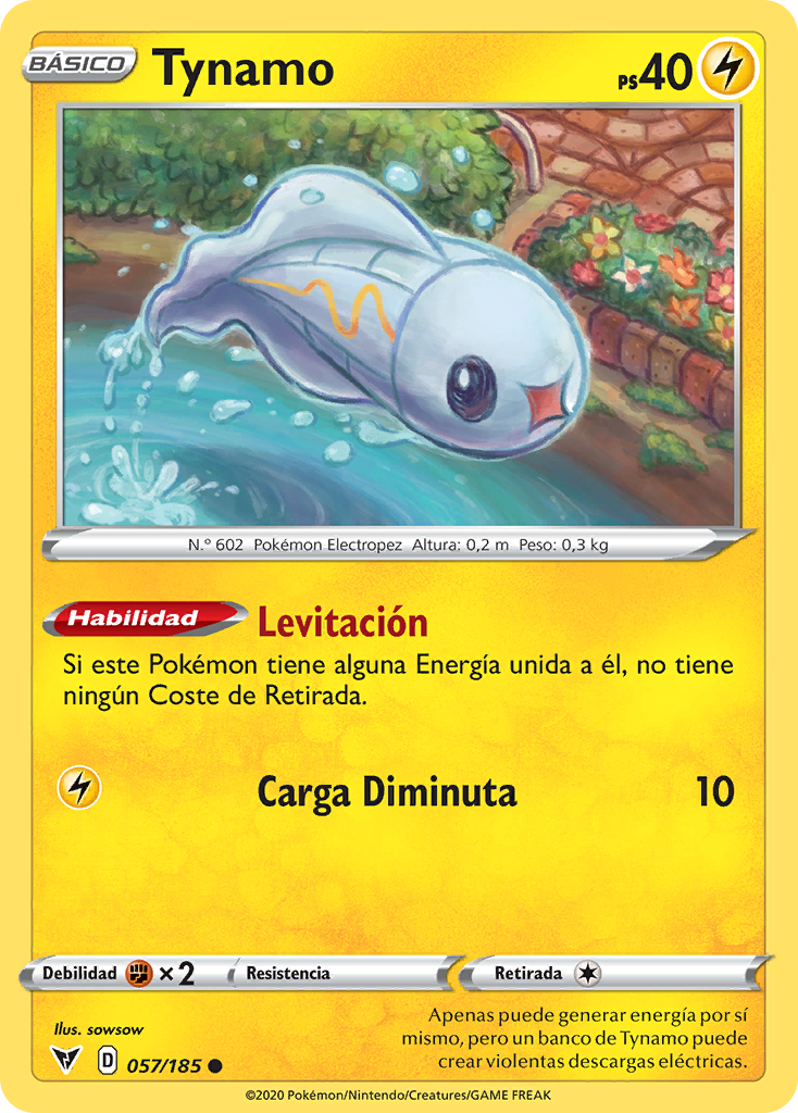 Tynamo (Voltaje Vívido TCG) - WikiDex, la enciclopedia Pokémon