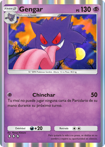 Gengar (Genes Formidables TCG Pocket) - WikiDex, la enciclopedia Pokémon