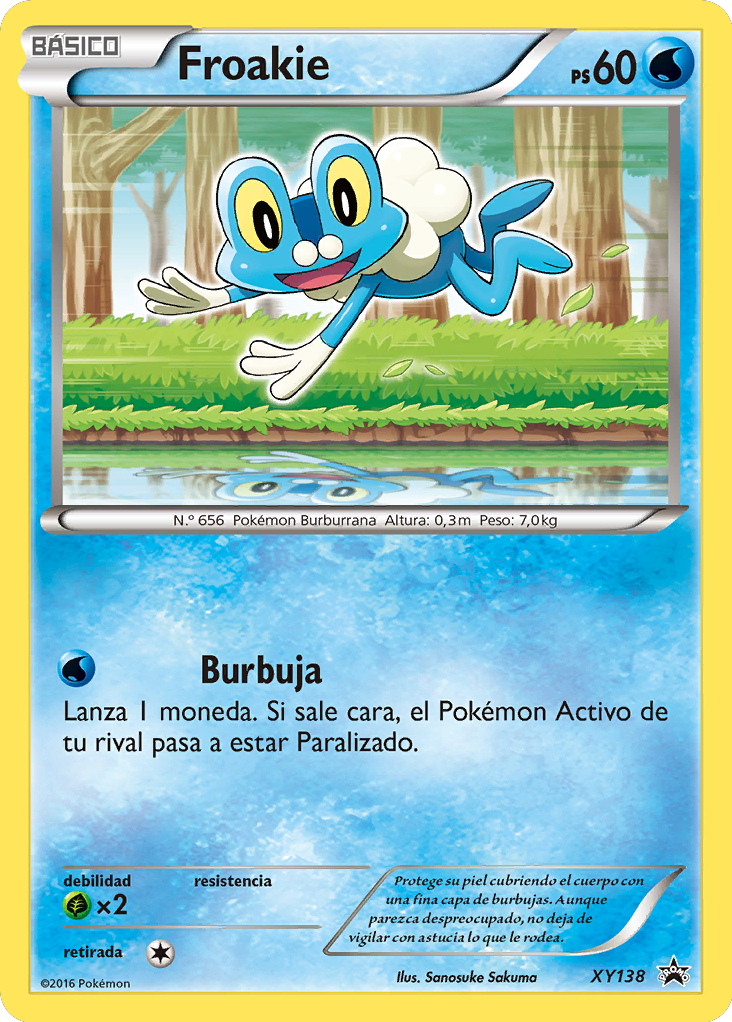 Archivo:Froakie (XY Promo 138 TCG).png - WikiDex, la enciclopedia Pokémon