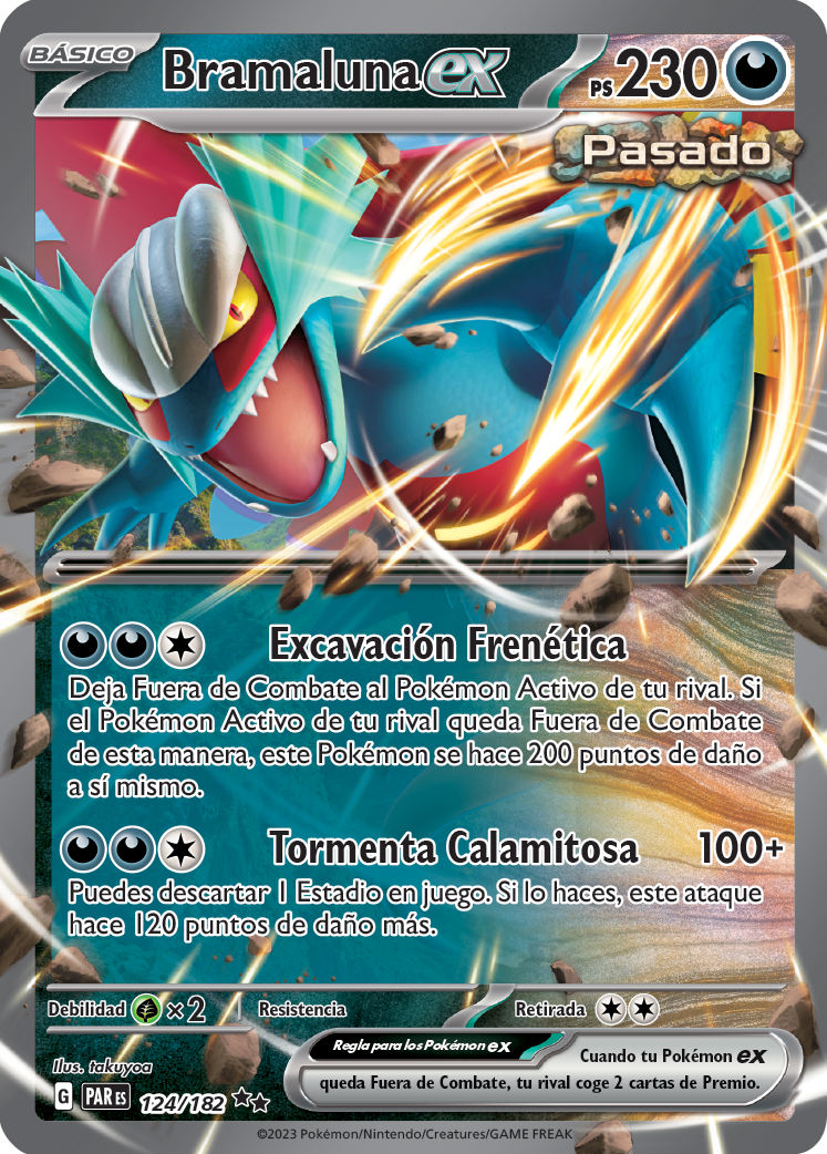 Bramaluna ex (Brecha Paradójica TCG) - WikiDex, la enciclopedia Pokémon