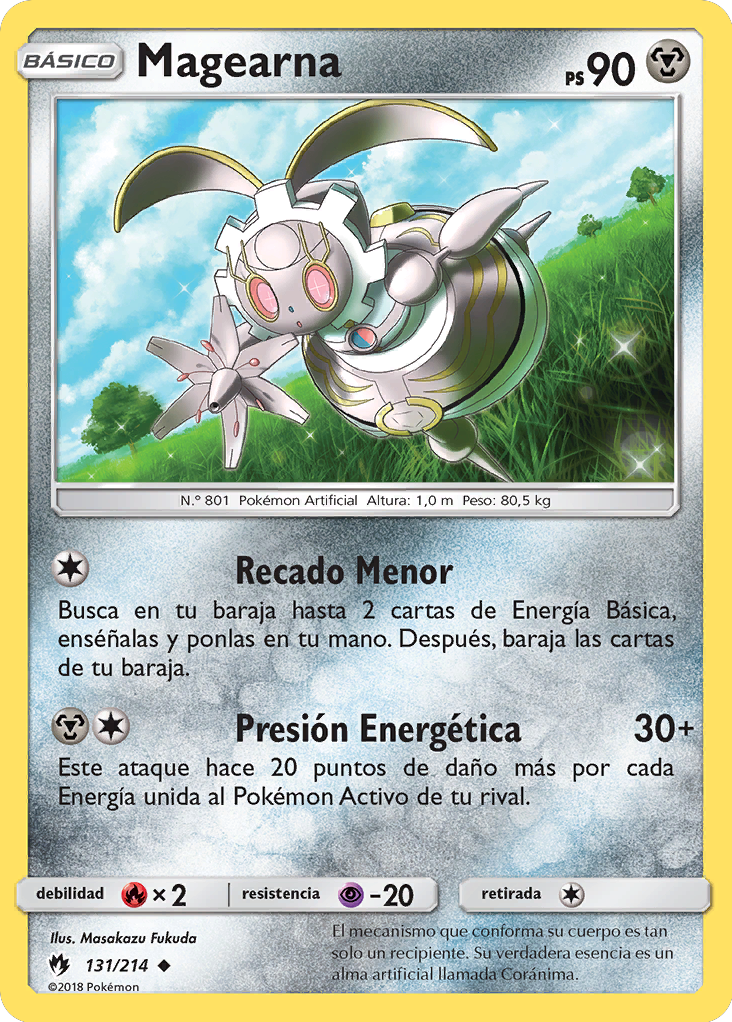 Magearna (Truenos Perdidos TCG) - WikiDex, la enciclopedia Pokémon