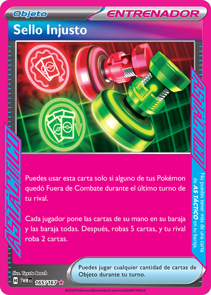 Sello Injusto (TCG) - WikiDex, la enciclopedia Pokémon
