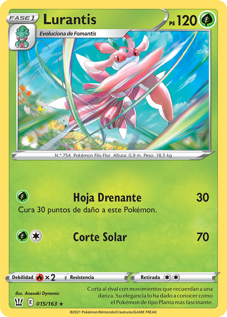 Lurantis (Estilos de Combate TCG) - WikiDex, la enciclopedia Pokémon