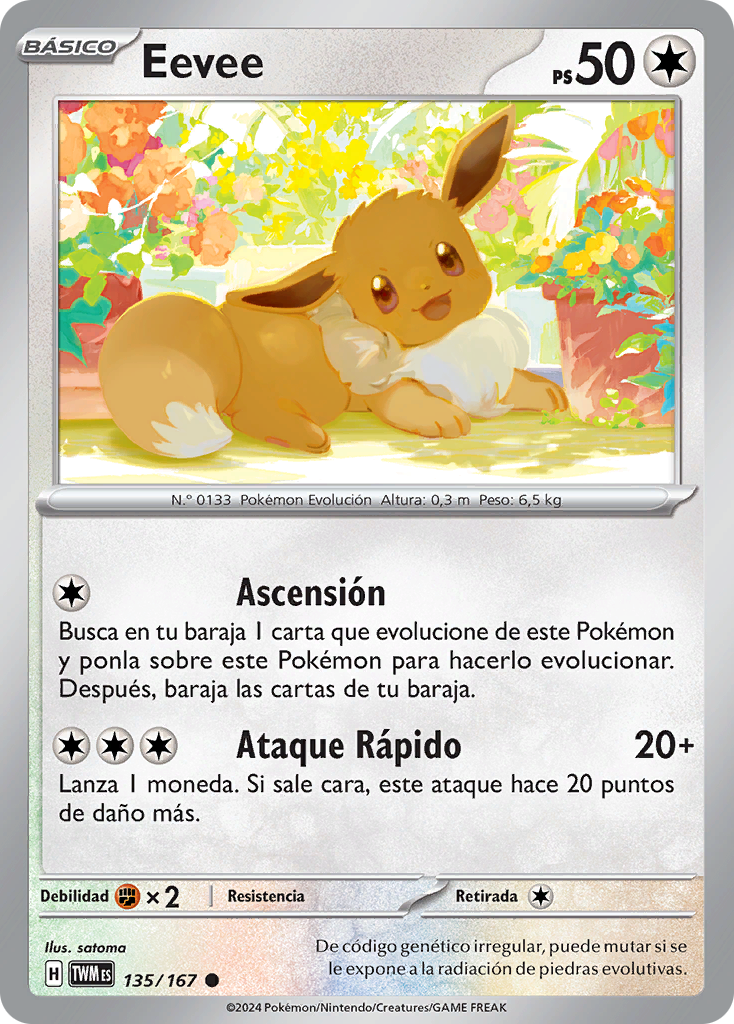 Eevee (Mascarada Crepuscular TCG) - WikiDex, la enciclopedia Pokémon