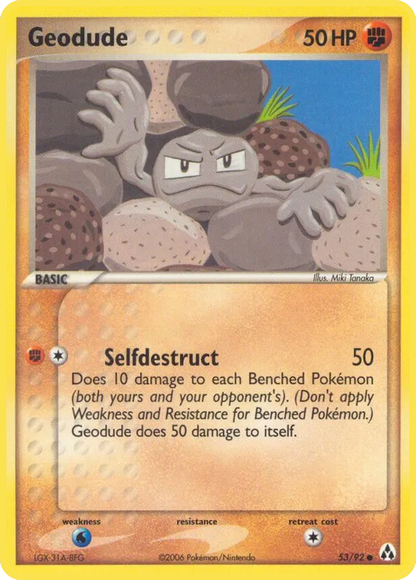 Geodude (Legend Maker TCG) - WikiDex, la enciclopedia Pokémon