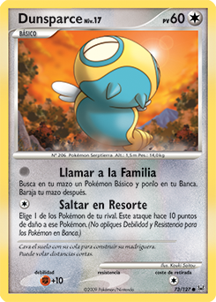 Dunsparce (Platino TCG) - WikiDex, la enciclopedia Pokémon