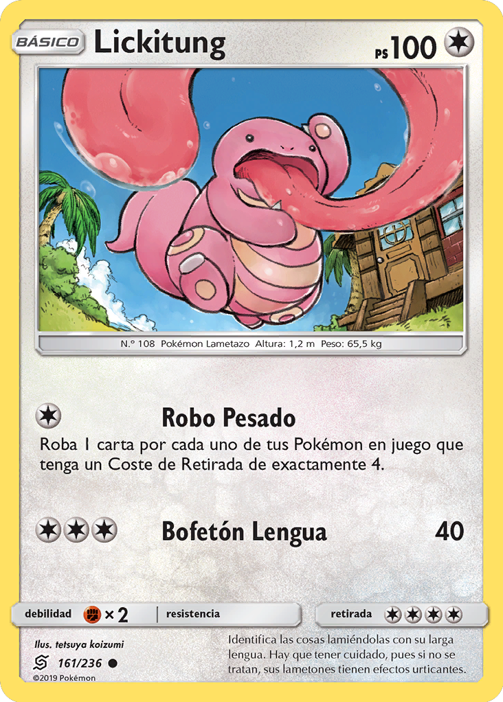Lickitung (Mentes Unidas TCG) - WikiDex, la enciclopedia Pokémon