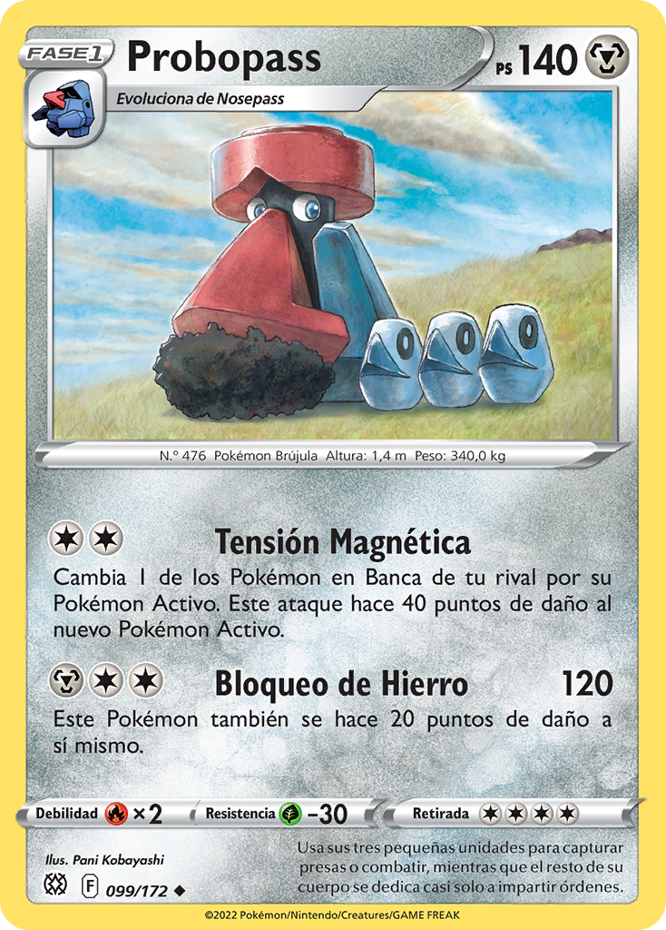 Probopass (Astros Brillantes TCG) - WikiDex, la enciclopedia Pokémon