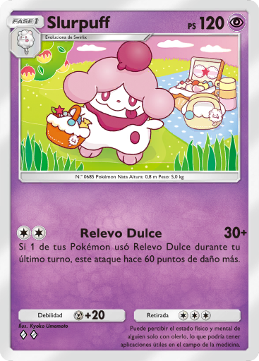 Slurpuff (Arboleda de Eevee TCG Pocket) - WikiDex, la enciclopedia Pokémon