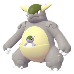 Archivo:Kangaskhan LPZA variocolor.png - WikiDex, la enciclopedia Pokémon