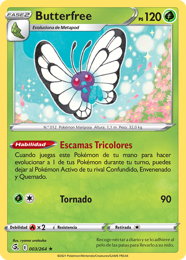 Butterfree (Golpe Fusión TCG) - WikiDex, la enciclopedia Pokémon