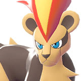 Archivo:Pyroar icono LPZA hembra.png - WikiDex, la enciclopedia Pokémon