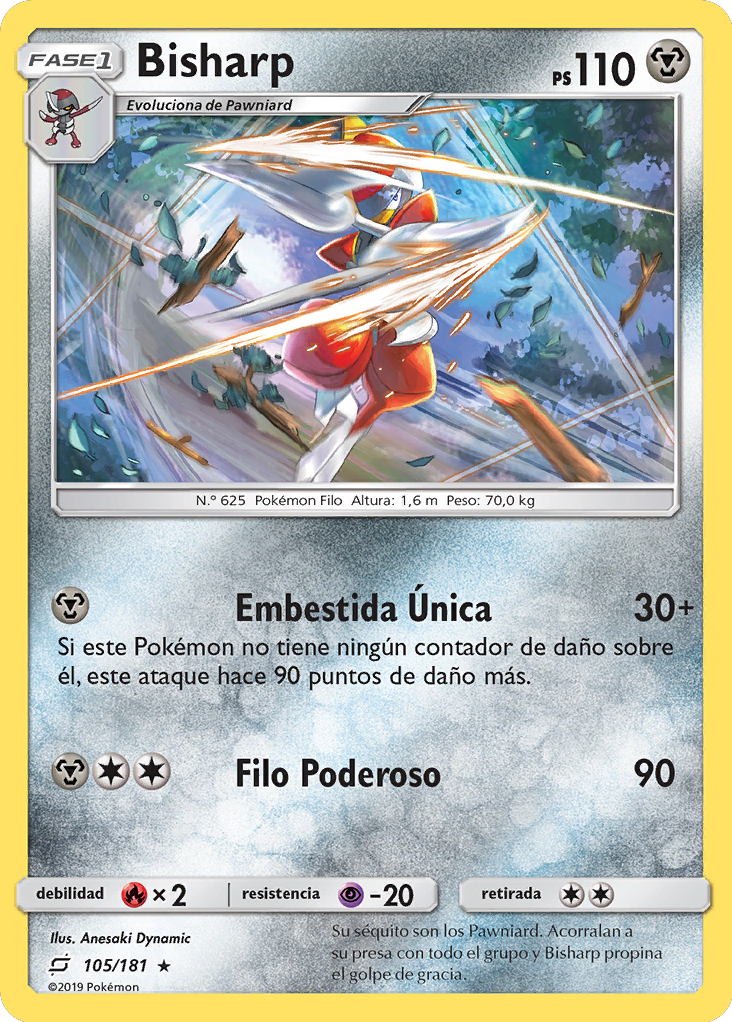 Bisharp (Unión de Aliados TCG) - WikiDex, la enciclopedia Pokémon
