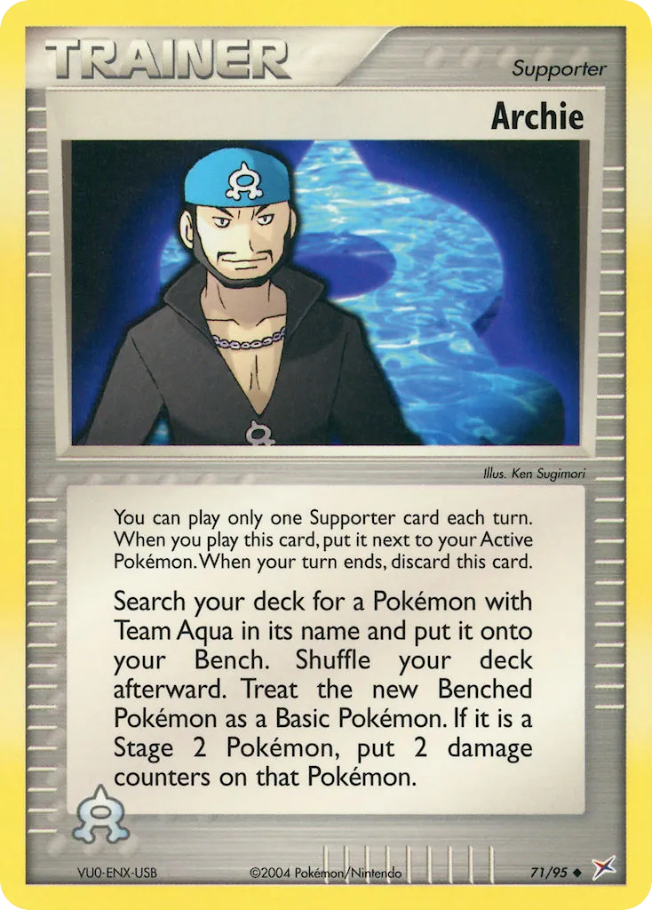 Archie (TCG) - WikiDex, la enciclopedia Pokémon